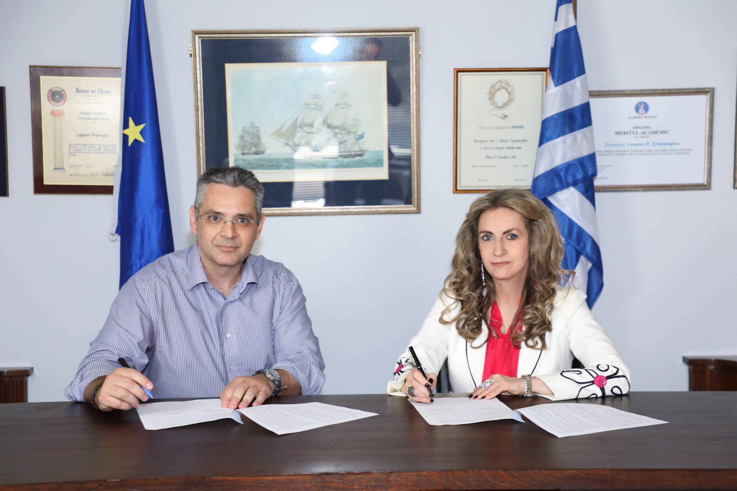 Υπογραφή Μνημονίου Συνεργασίας μεταξύ του Ιδρύματος Μείζονος Ελληνισμού ...
