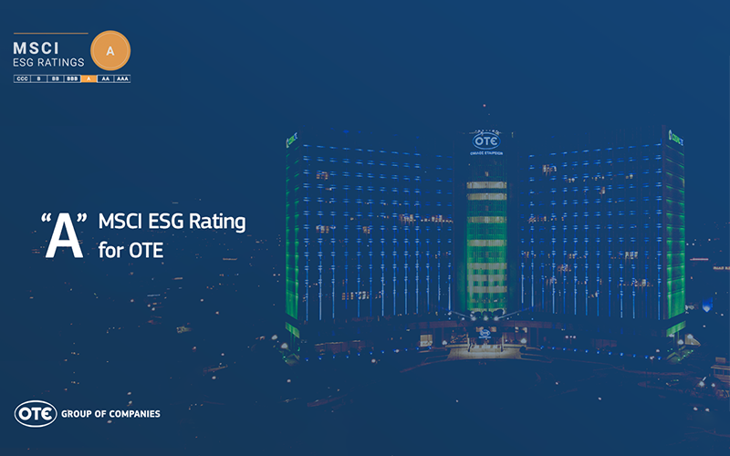 «A» για τον ΟΤΕ στην αξιολόγηση MSCI ESG Ratings - Moved.gr