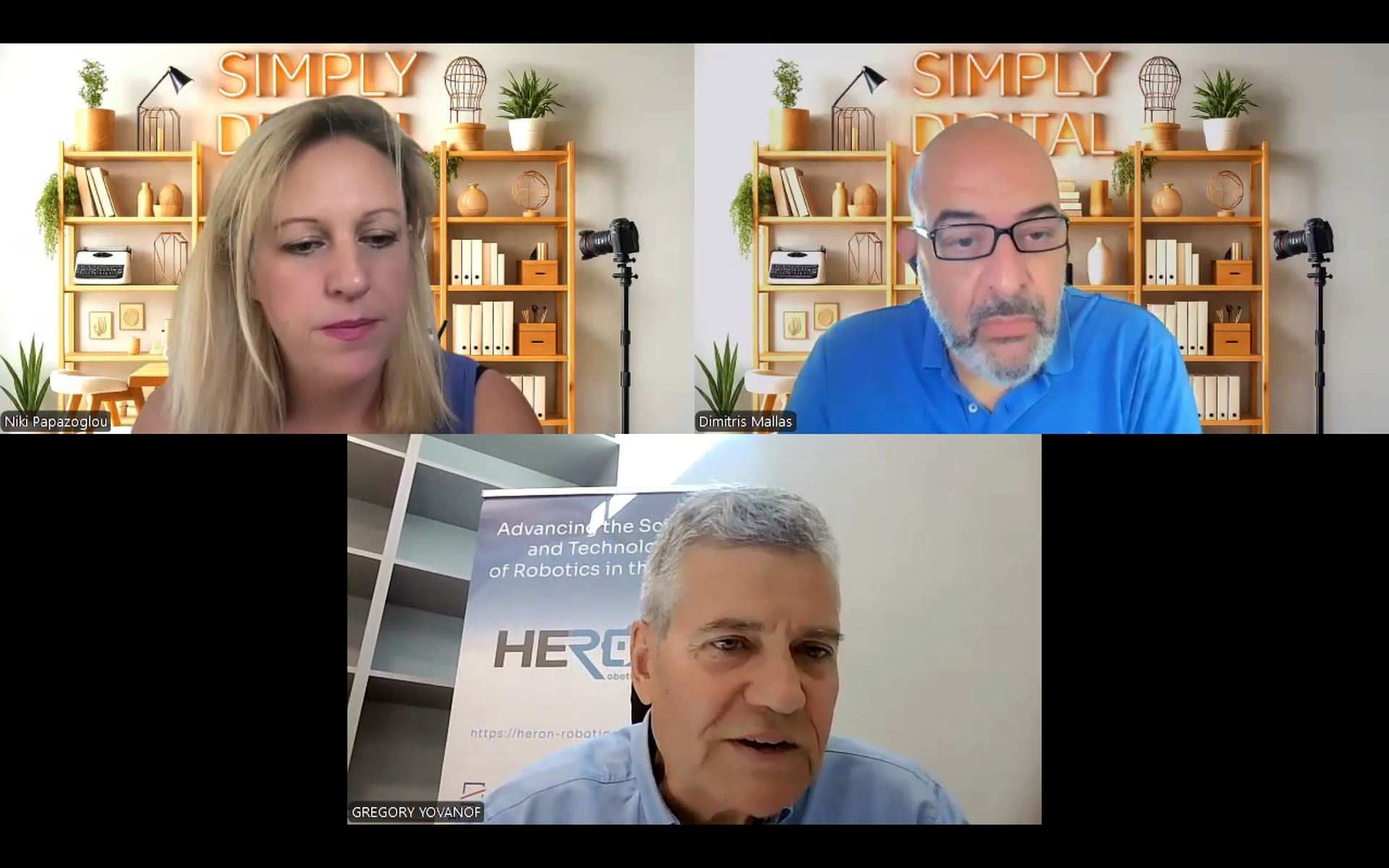 Απλά Ψηφιακά 177: Το HERON και η ρομποτική (Γρ. Γιοβανώφ), η Natech και ...